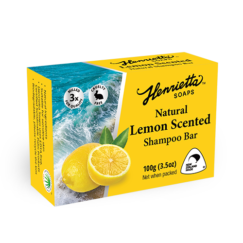 Lemon Scented Shampoo Bar - Henrietta Soaps